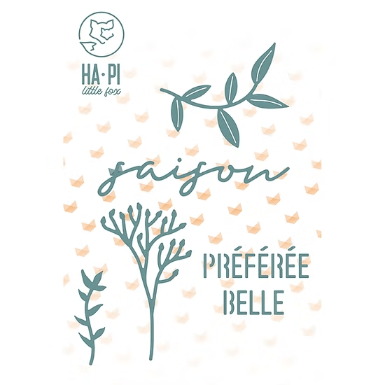 Dies – Belle saison – Boho spirit – Ha-Pi Little Fox | Créa'co