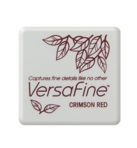 Versafine Crimson red – Petit pad – Encre rouge | Créa'co