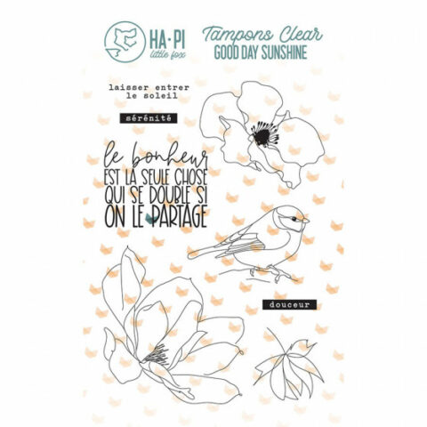 Tampon clear – Douceur et sérénité – Good day sunshine – Ha-Pi Little ...